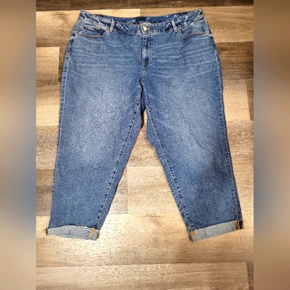 Talbots | Jeans | Talbots Disstress Jeans Capri Pants | Poshmark